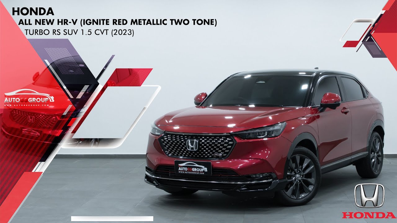HONDA ALL NEW HR-V (IGNITE RED METALLIC TWO TONE)TYPE TURBO RS SUV 1.5 ...
