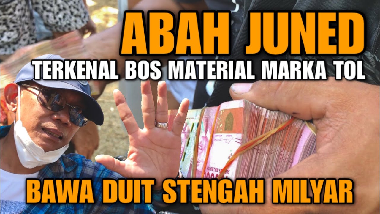 ABAH JUNED ️BOS MATERIAL MARKA TOL TERKAYA DUIT STENGAH MILYAR Borong ...