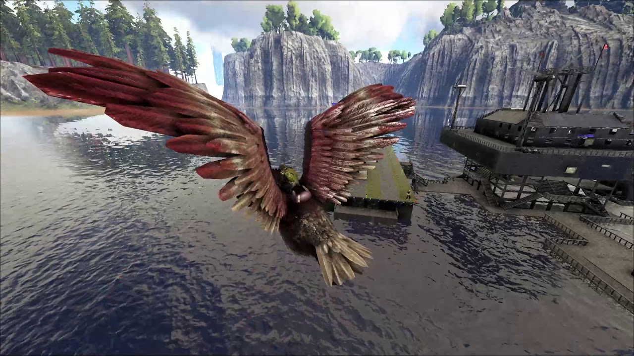 ARK Survival Evolved - Oil rig + aircraft carrier - YouTube