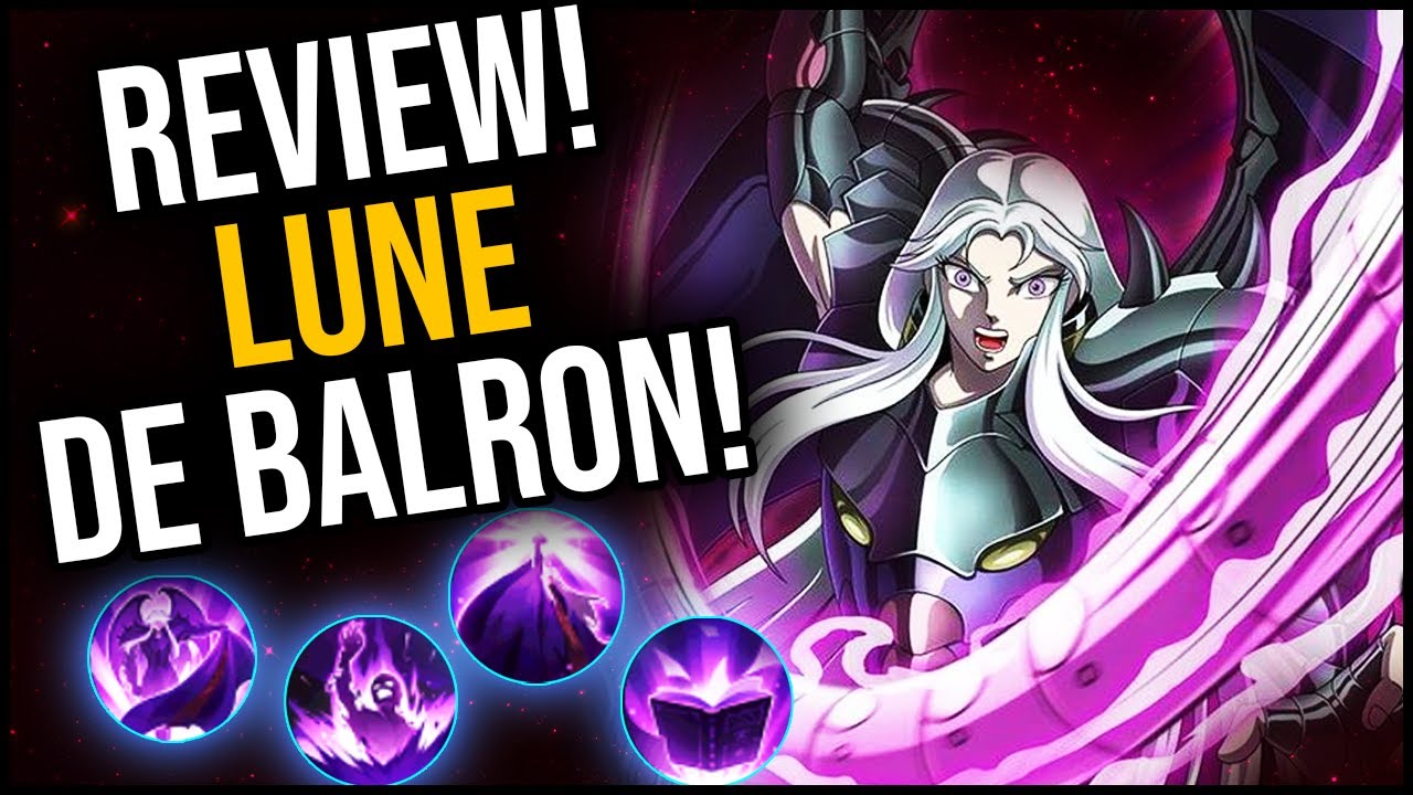 ELE É MUITO BARATO! GUIA COMPLETO LUNE DE BALRON - SAINT SEIYA ...