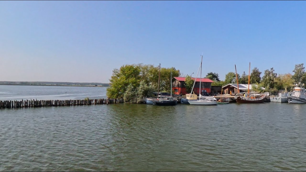 Mit dem Schiff zur Insel Ruden - YouTube