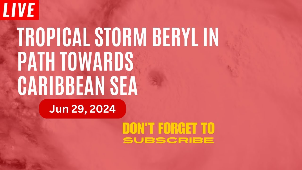 Live Hurricane Tracker: Tropical Storm Beryl in Path Towards Caribbean ...