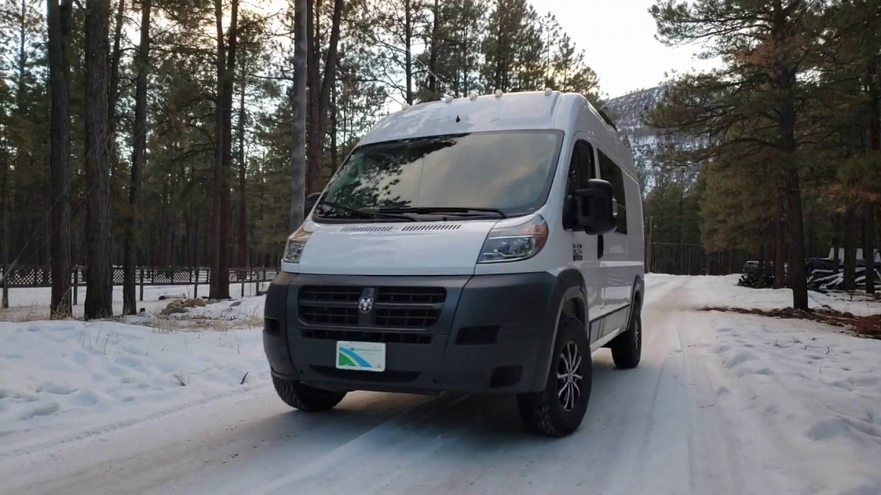 Promaster Campervan Conversion 136 Wheel Base - YouTube