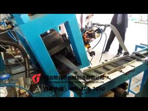 high speed staple making machine - YouTube