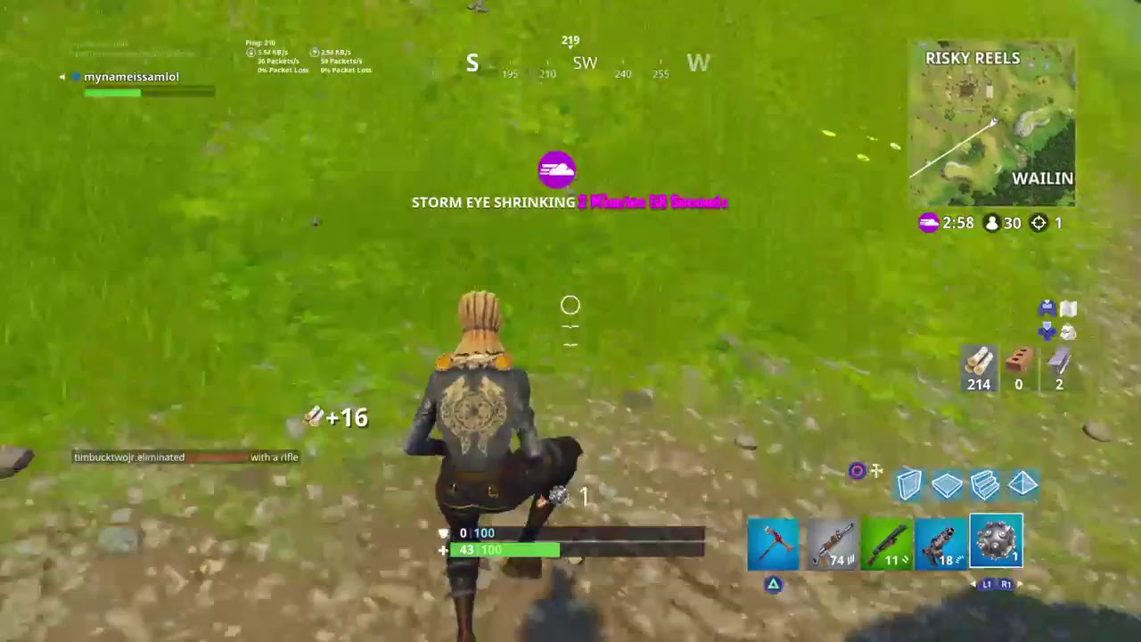 No skin Fortnite Battle royale gameplay - YouTube