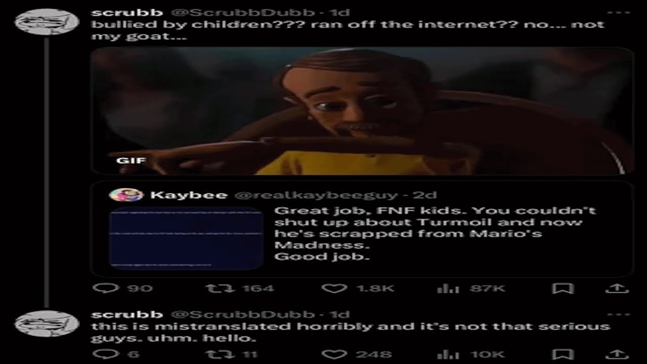 The Turmoil FNF Situation... - YouTube