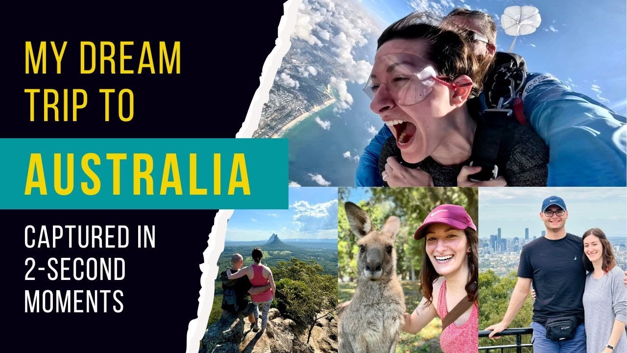 Experience My Dream Australia Trip in Two-Second Moments | Jordan E ...