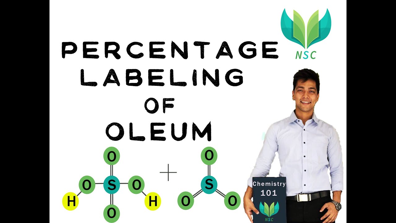JEE: Mole Concept| Percentage Labeling of Oleum | NSC JEE | Chemistry ...