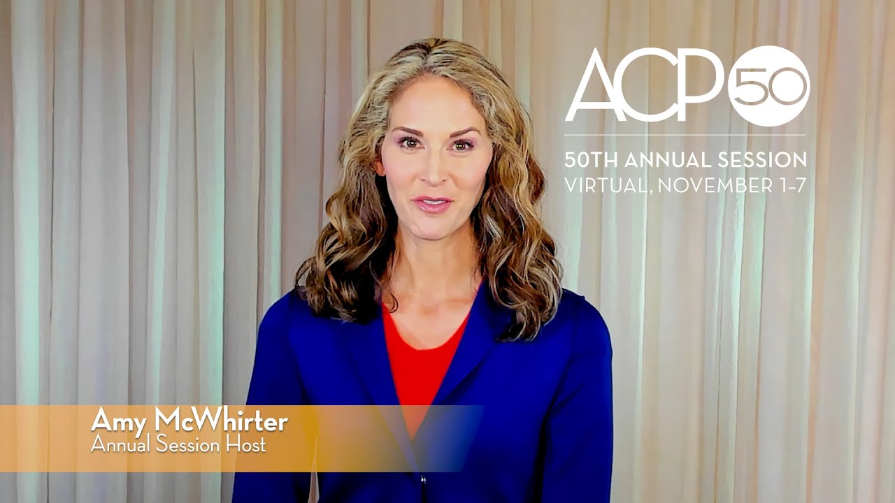 Register today for the 2020 ACP Annual Session - YouTube