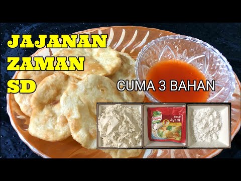 RESEP NOSTALGIA JAJANAN ZAMAN SD - CUMA 3 BAHAN | Mentari Romadhani🔴