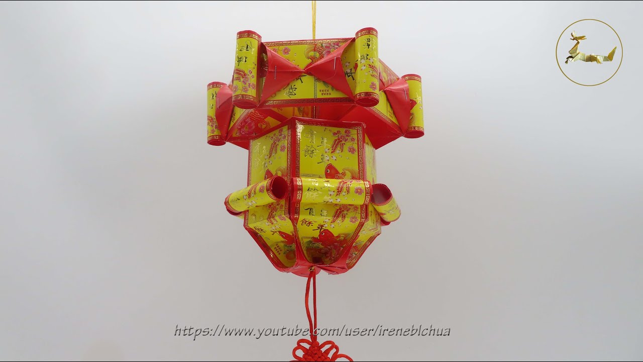 48-unit Traditional Hongbao Lantern - YouTube