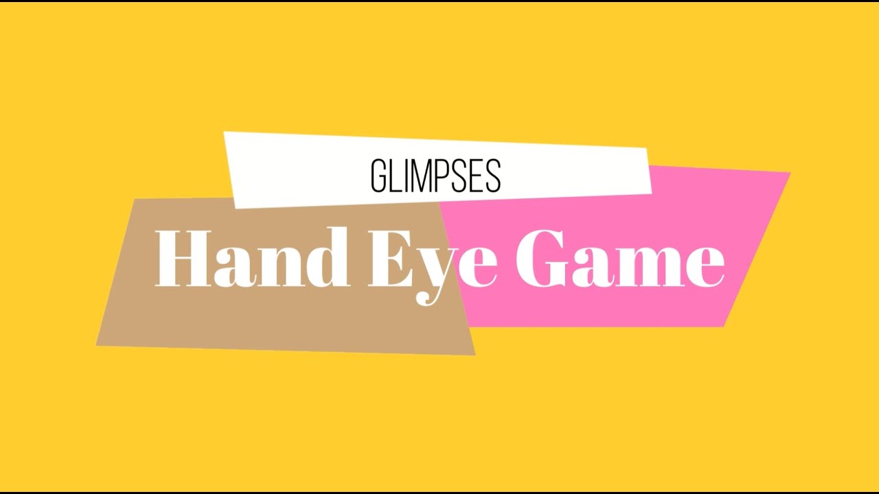 Hand-Eye Coordination Game : Young Participants - YouTube