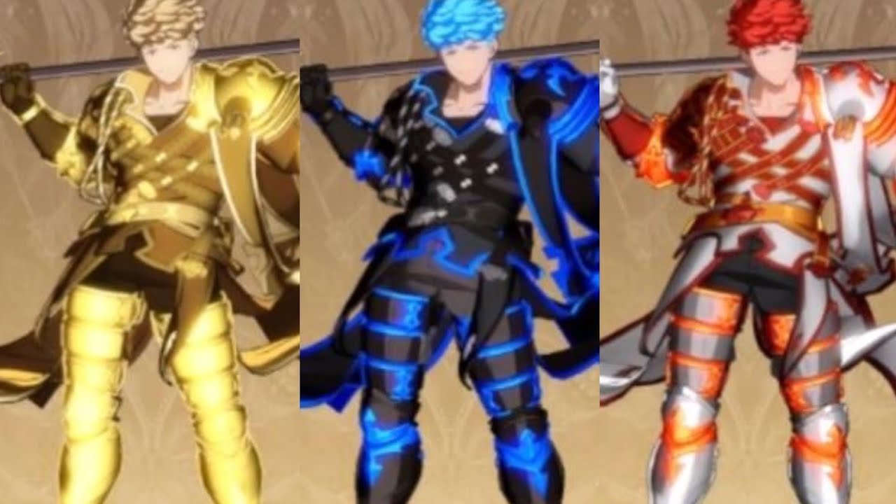 All Vane Costume/Colors Granblue Fantasy Versus Rising - YouTube