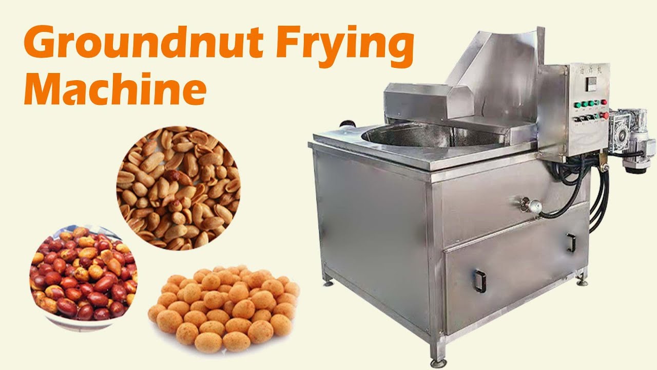 Peanut Frying Machine For Frying Groundnut, Chin Chin, Nuts, Meat ...
