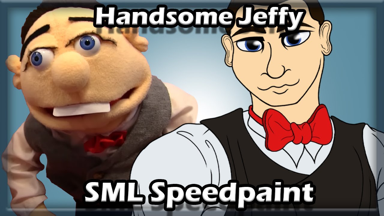 Handsome Jeffy | SML Speedpaint - YouTube