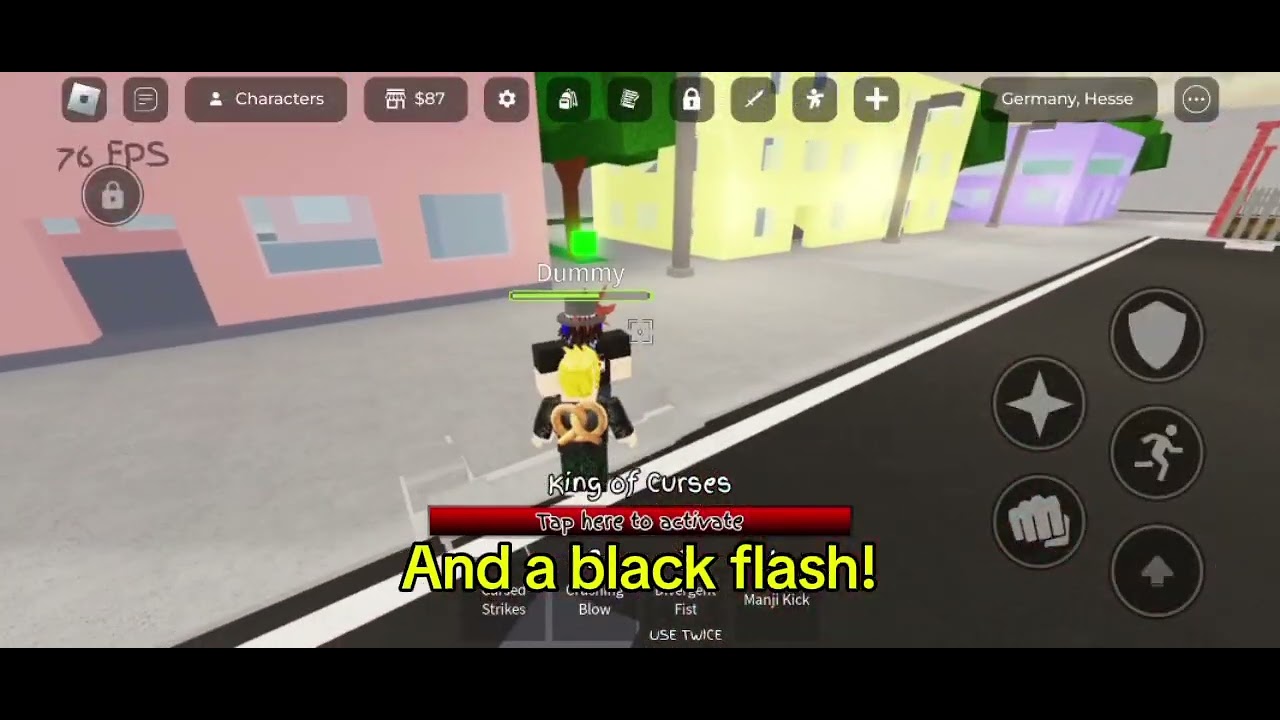How to make : World Slash , Yuji & Gojo black flash in jujutsu ...