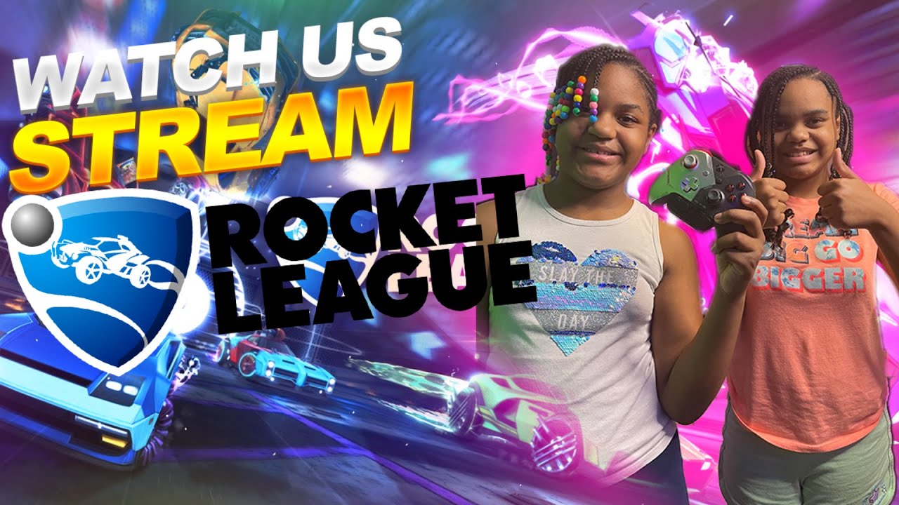Playing Rocket League | Trinity and Tianna - YouTube