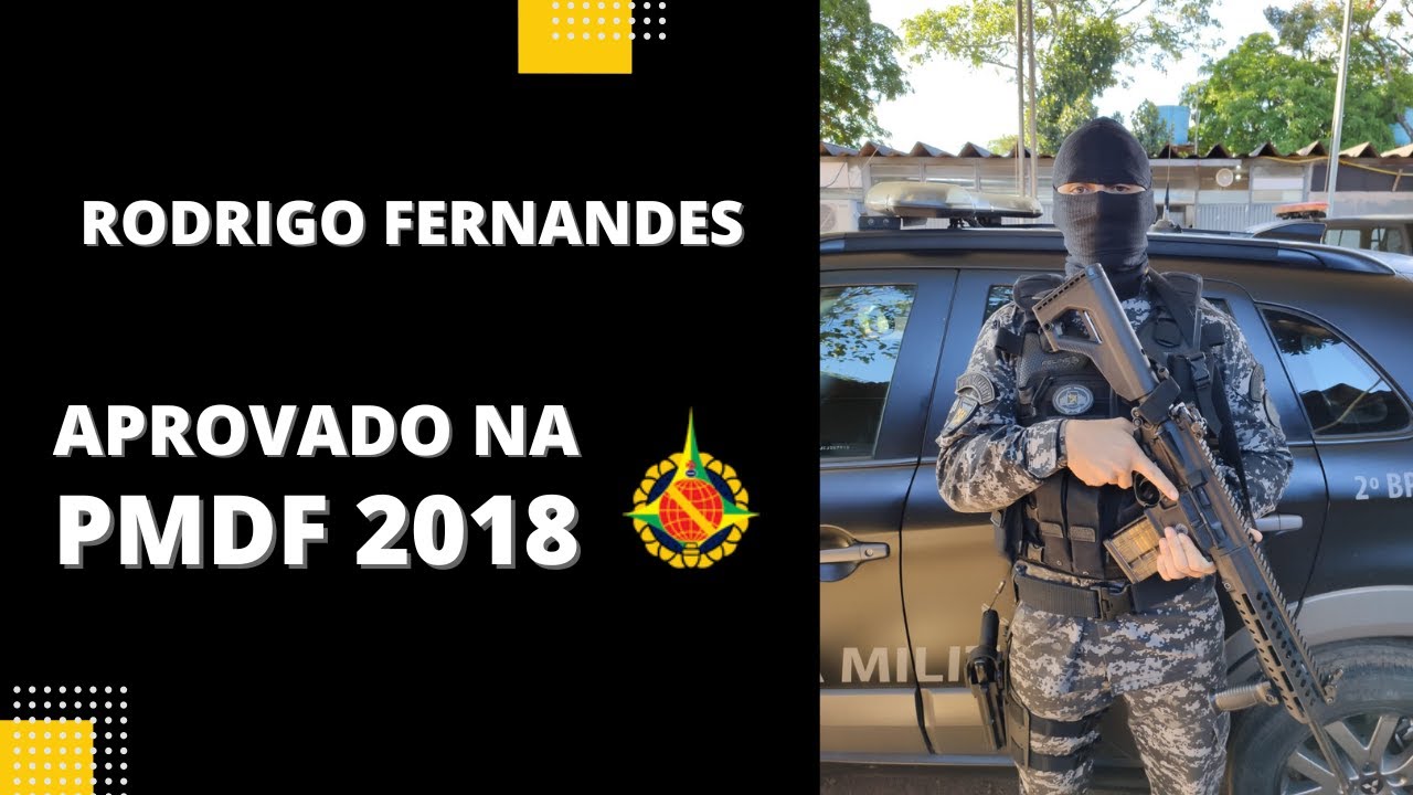 COMO ELE SE TORNOU POLICIAL MILITAR DO DISTRITO FEDERAL PMDF - YouTube