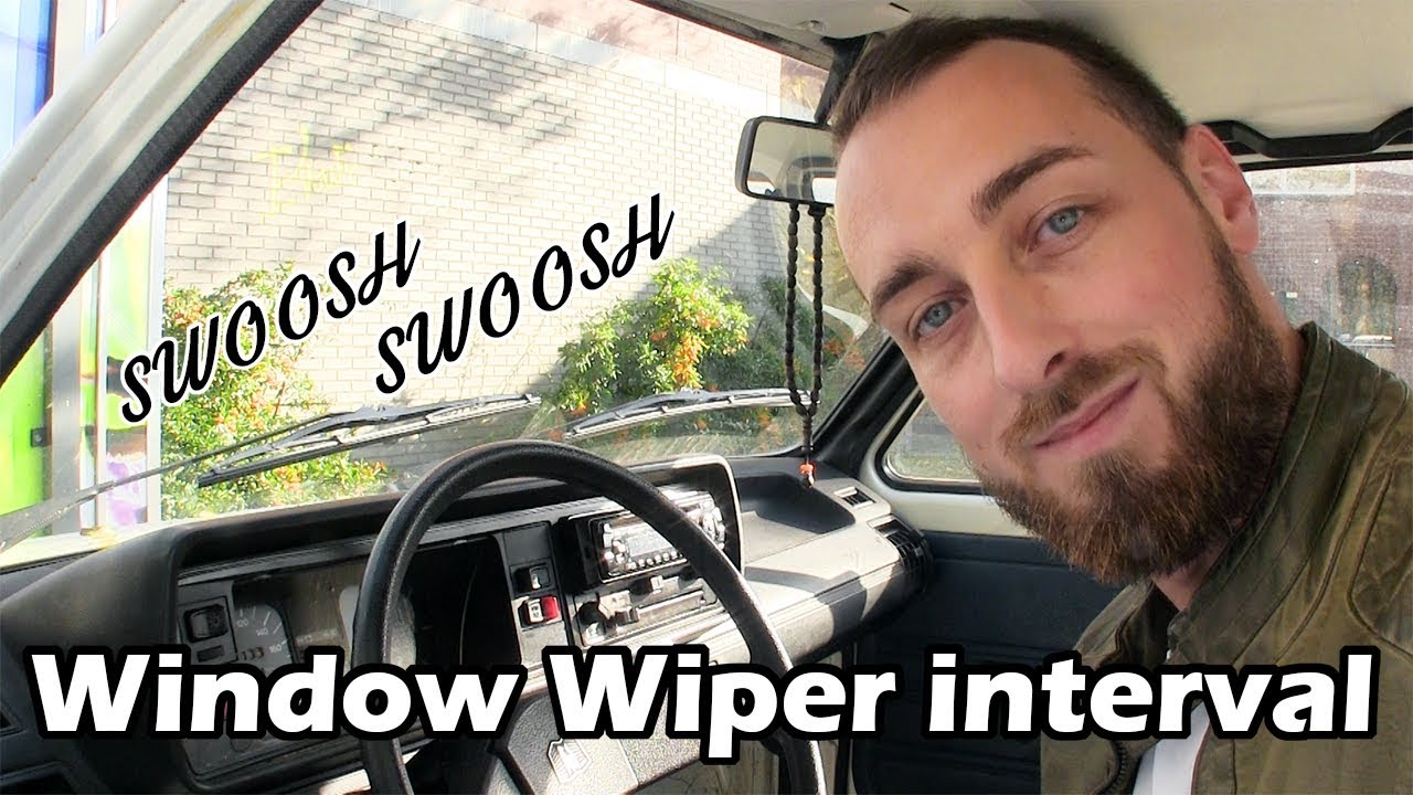 How to: Install window wiper interval mode in a Golf Mk1 - YouTube