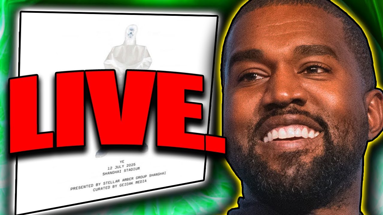 Kanye LIVE @ China (New Album Listening Party) - YouTube
