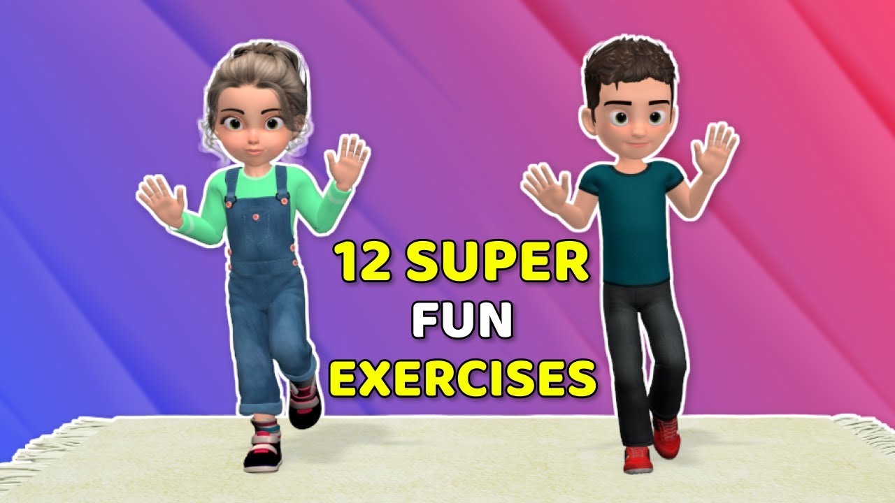 12 SUPER FUN BALANCE AND COORDINATION EXERCISES FOR KIDS - YouTube