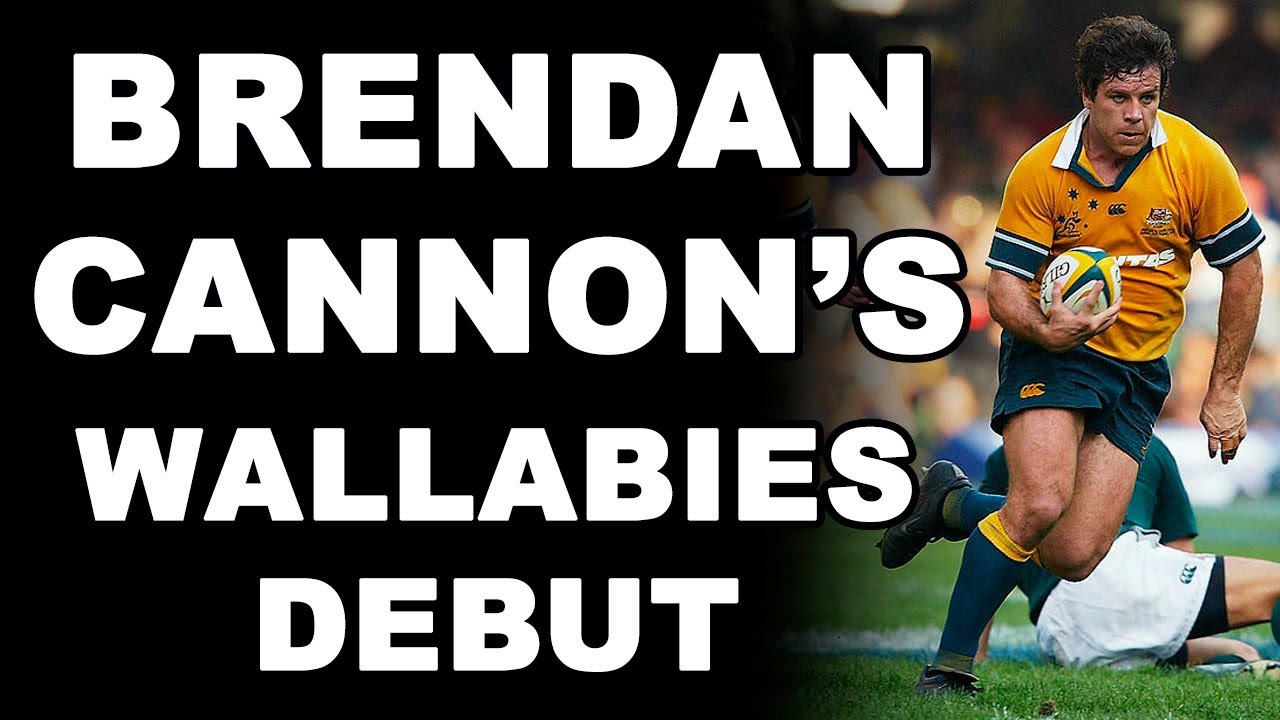 Brendan Cannon's Wallabies Debut - YouTube