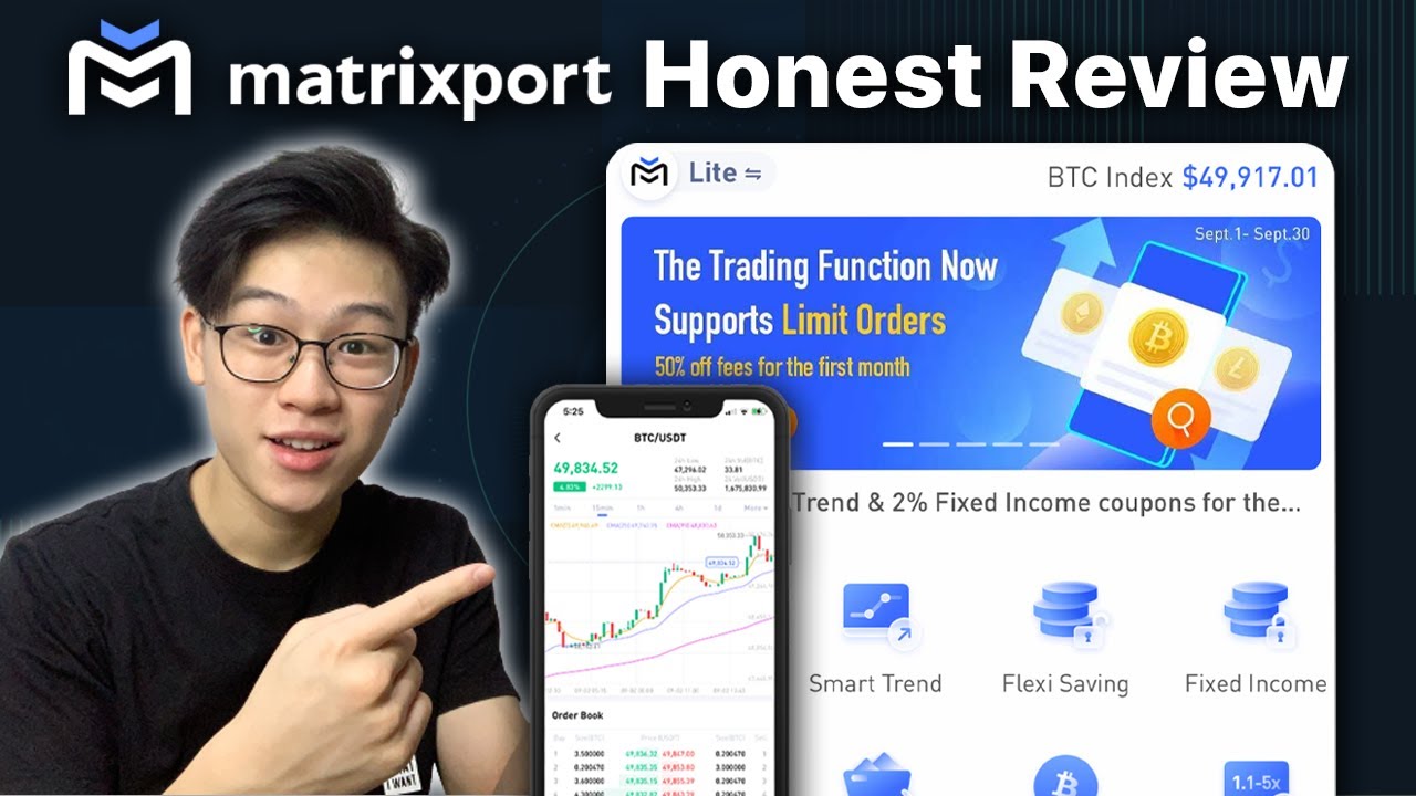 Matrixport Review: First Crypto Exchange with Dual Currency Service - YouTube
