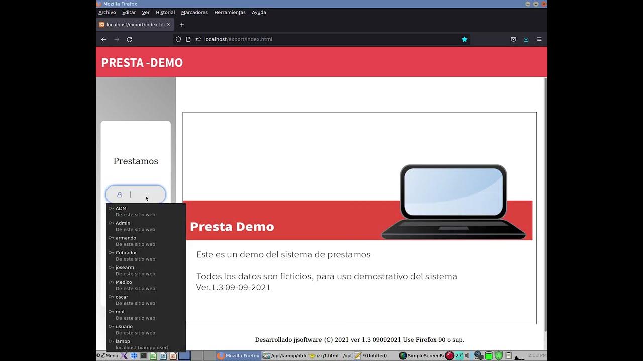 Sistema de prestamos en PHP y Mysql - YouTube