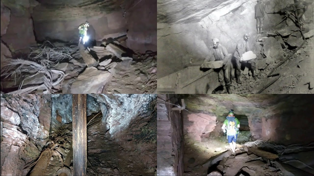 Upper Levels Of Mine With Manway - YouTube