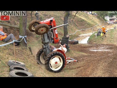Hill climb tractor race | Traktoriáda Žebnice 2022 🚜 závod traktorů