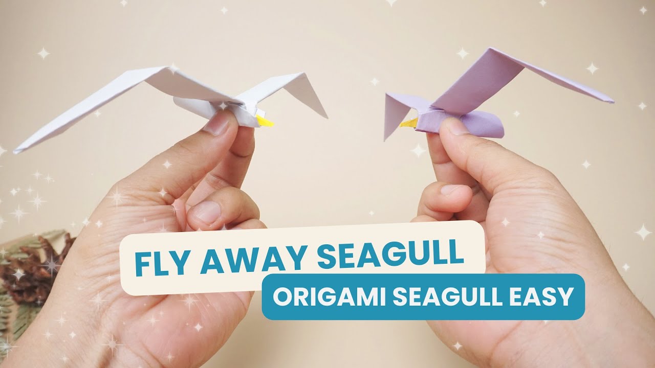 How to Make Origami Seagull - YouTube