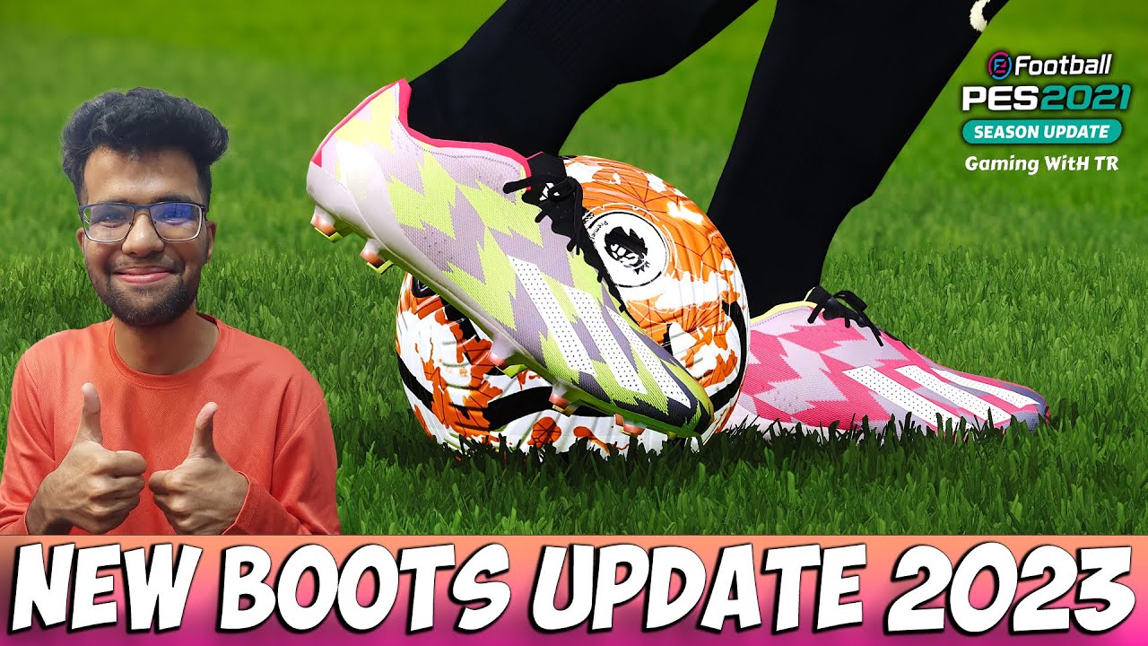 PES 2021 NEW BOOTS DECEMBER UPDATE 2023 - YouTube