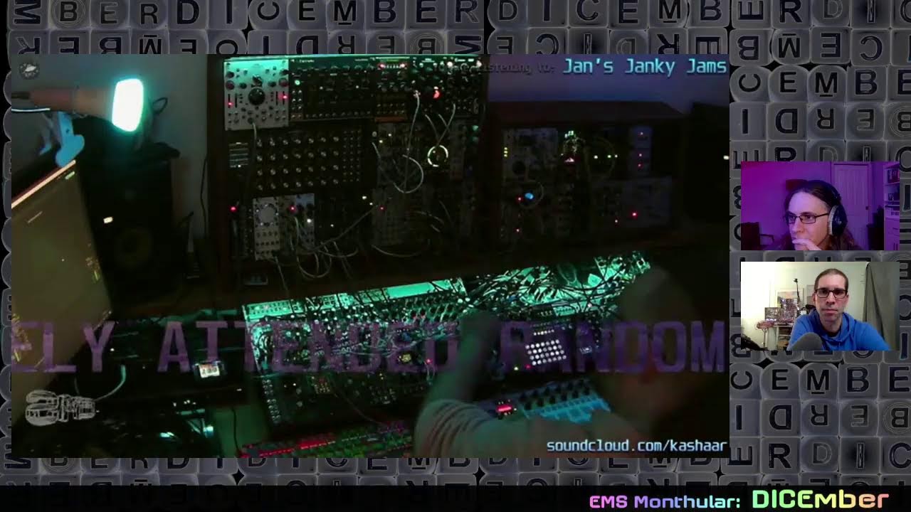 Live modular synthesizer performances 24/7 with Earth Modular Society - YouTube