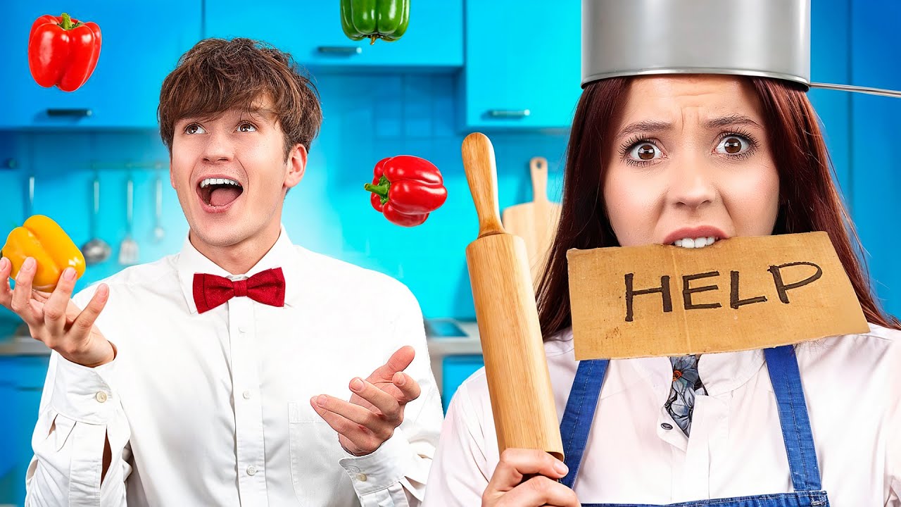 We Got to Culinary School! Cooking Challenge for Chef’s Title - YouTube
