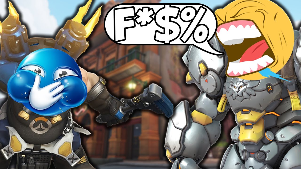 TRIGGERED TEAMMATES RAGE IN OVERWATCH (TROLLING SALTY TEAMMATES) - YouTube