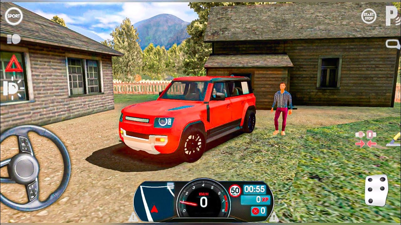 Driving School Sim - Land Rover Defender Car Offroad Driving - Car ...