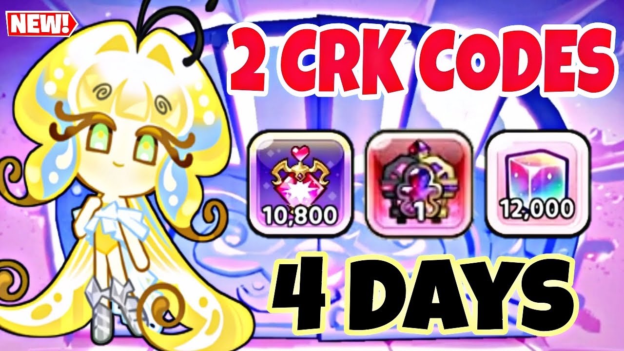 (New) COOKIE RUN KINGDOM CODES | CRK CODES 2025 JUNE - YouTube