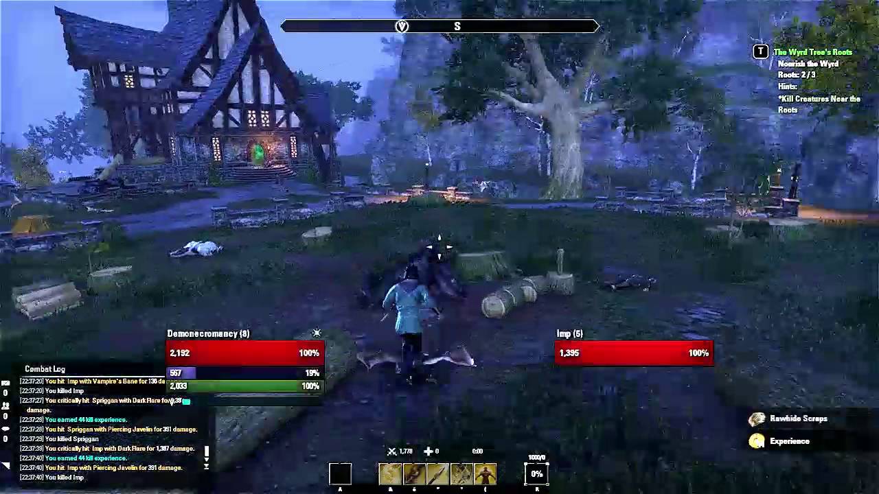 15 • ESO • The Wyrd Tree's Roots • Templar DPS Gameplay - YouTube