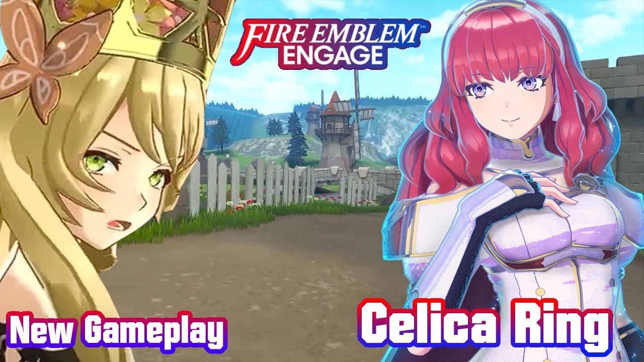 NEW Celica gameplay + cutscene (Fire Emblem Engage) - YouTube