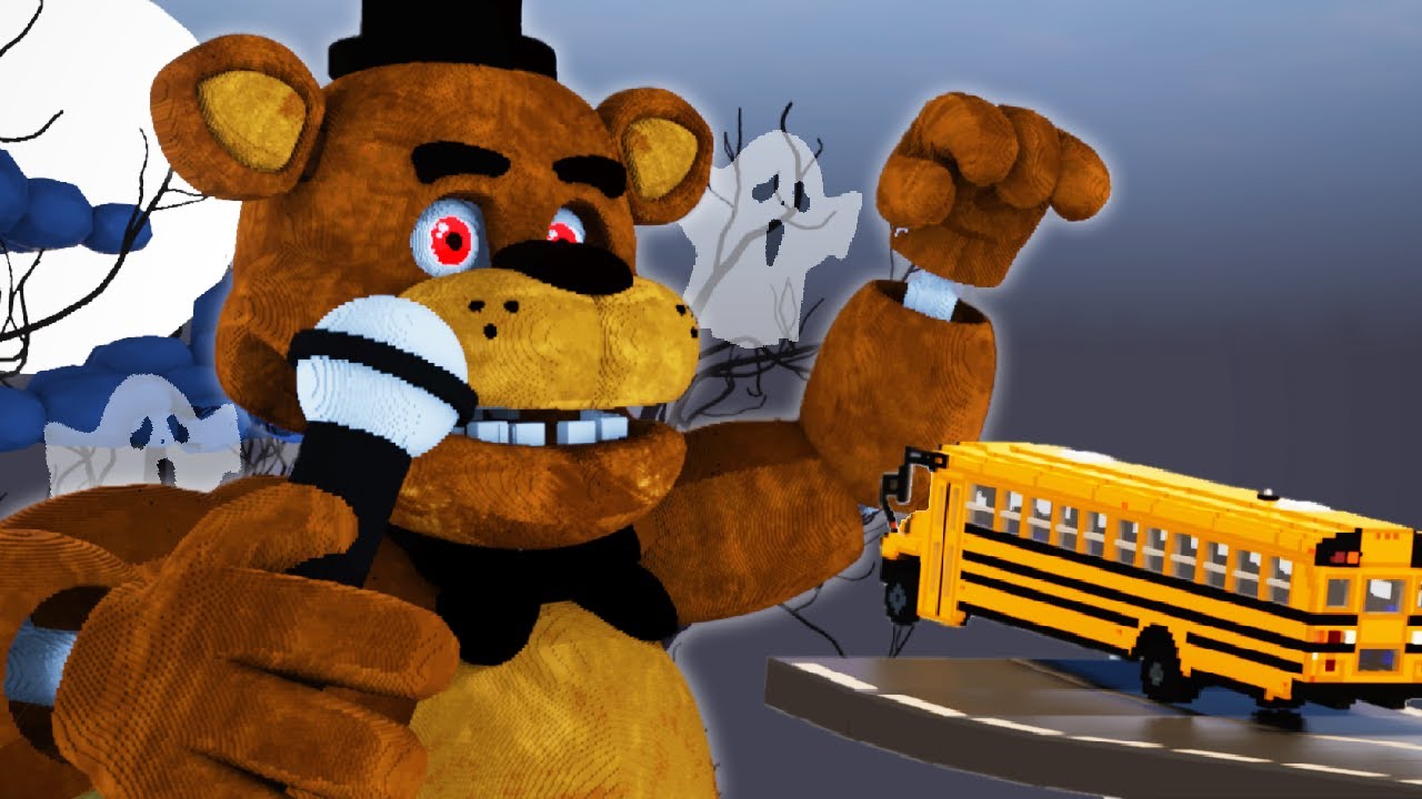 Cars vs Animatronic Freddy Fazbear | Teardown - YouTube