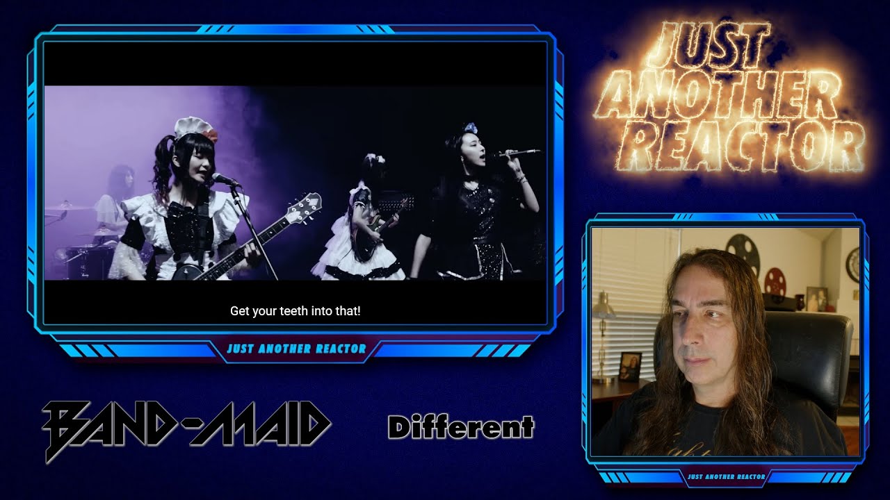 Just Another Reactor reacts to Band Maid - Different (Official Music ...