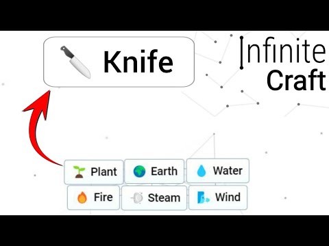 How to make Knife in infinite craft | infinity craft - YouTube