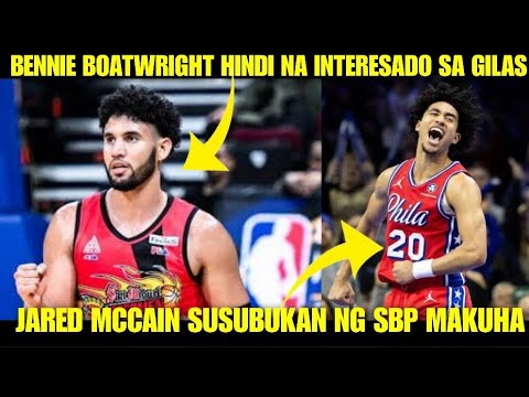 Bennie Boatwright ayaw na maging Naturalized para sa Gilas, Jared ...