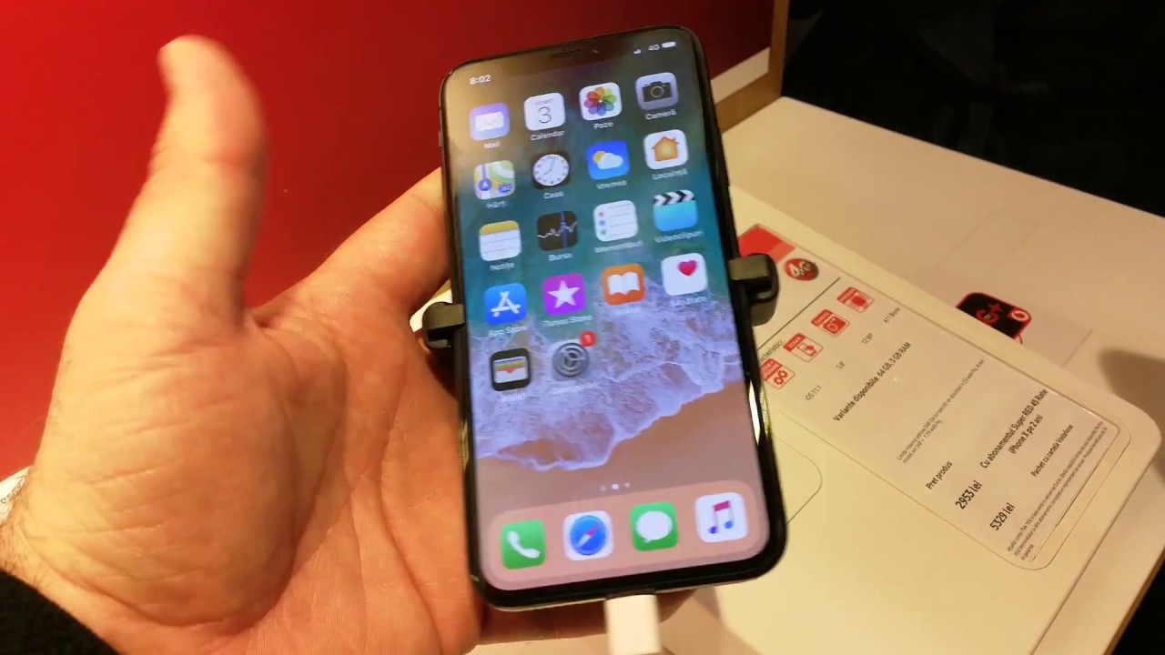 iPhone X la Vodafone Romania - YouTube
