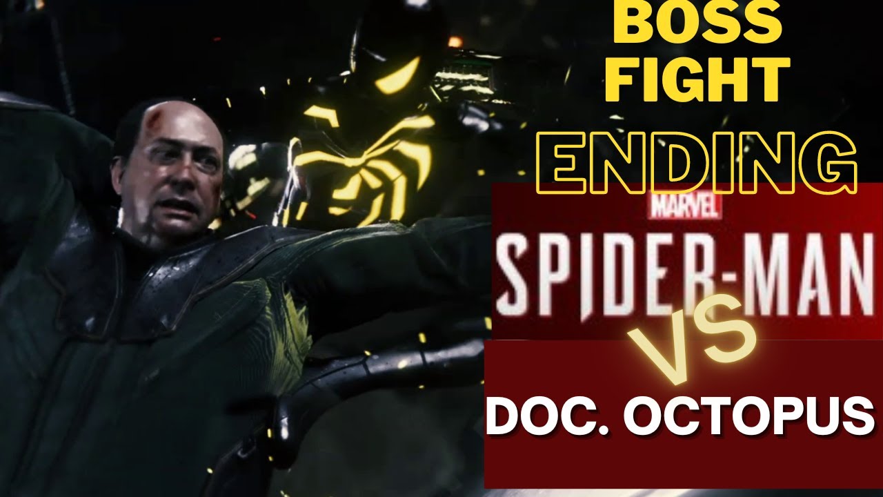 Marvel Spiderman Vs Doc Octopus: Boss fight #nocommentary #spiderman # ...