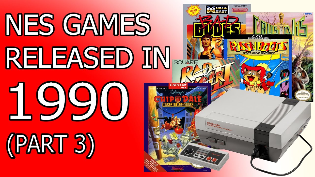 30 More Games Released for the NES in 1990! [Part 3 of 6] - YouTube