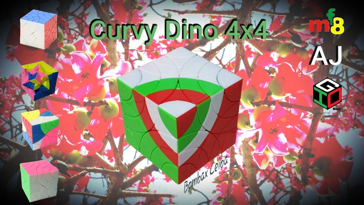 AJ Curvy Dino 4x4 de mf8 - Un Mosaic Cube al Siguiente Nivel (Bombax ...