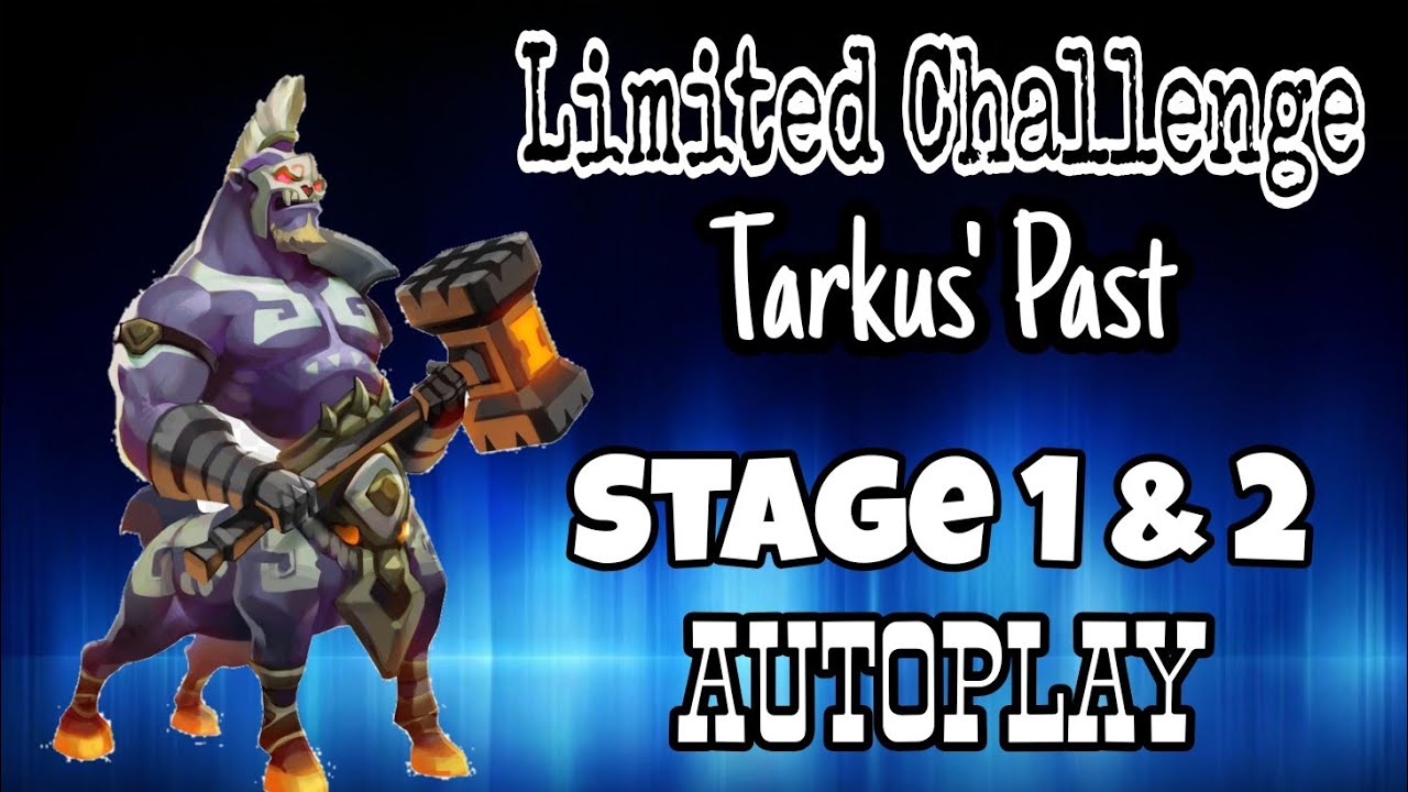 TANTANGAN TERBATAS TARCUS' PAST Stage 1 & 2 AUTOPLAY - YouTube