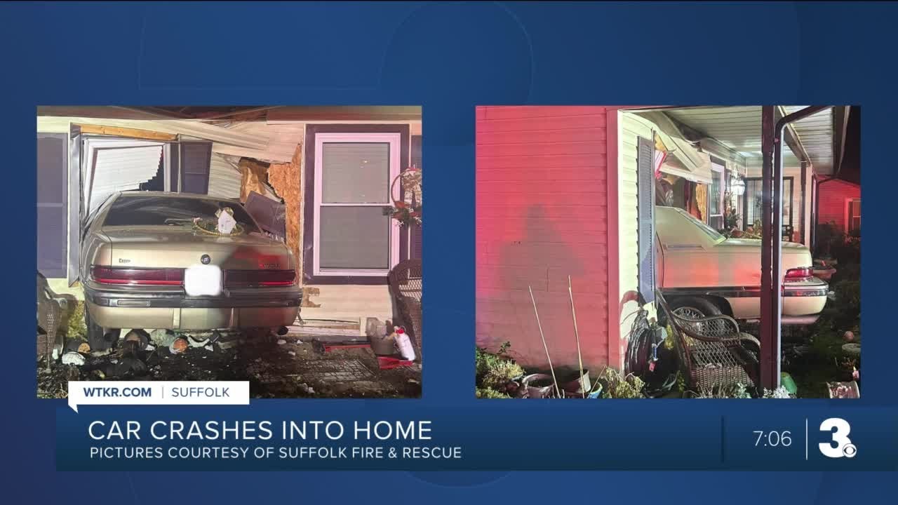 Car drives into house - YouTube