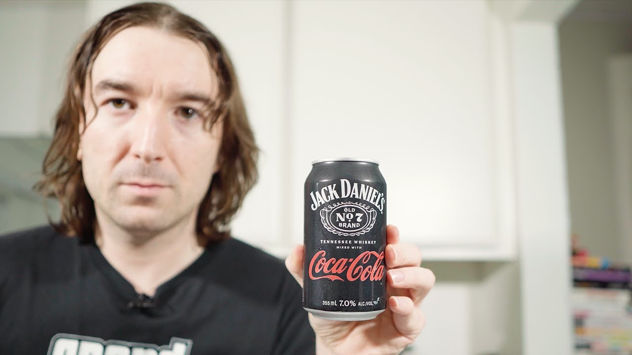 Jack Daniel's mixed with Coca Cola Premium Cocktail Review - YouTube